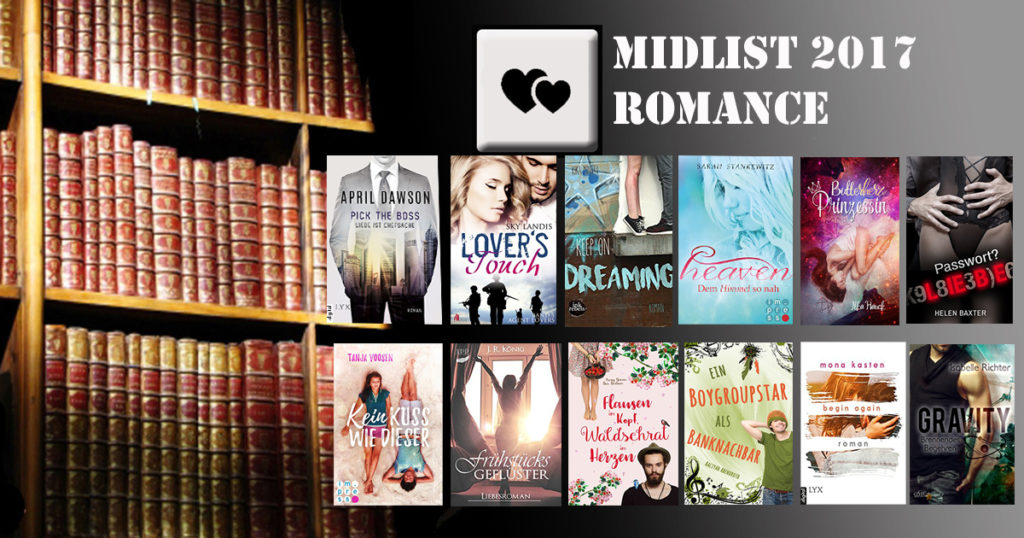 Skoutz-Award: Die Midlist Romance 2017 von Allie Kinsley - Skoutz