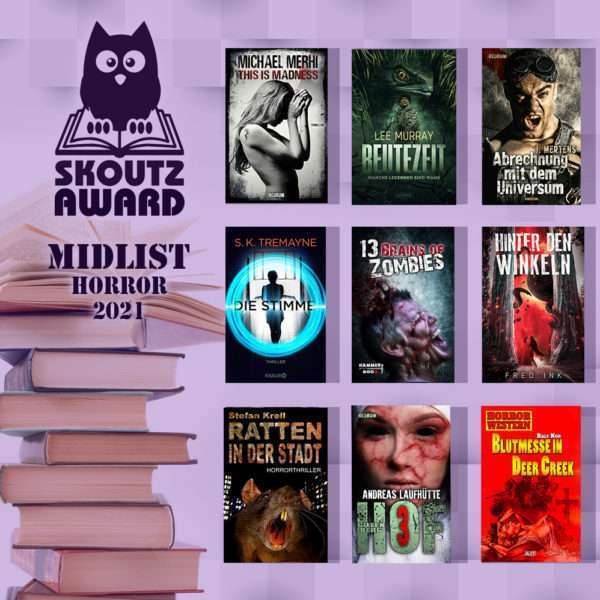 Skoutz-Award: Die Midlist Horror 2021 von André Wegmann - Skoutz